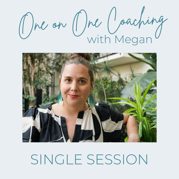 One on One Coaching with Megan - Single Session - megan auman
