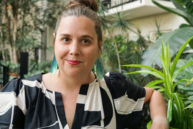 megan auman - modern statement jewelry handcrafted in the US