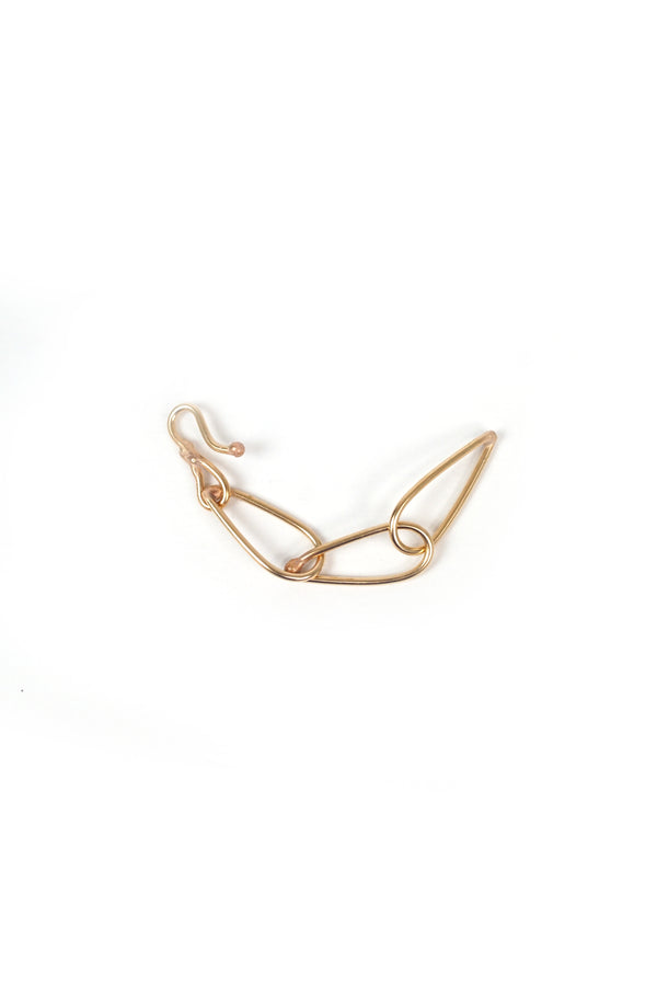 petite modular chain extender in bronze - megan auman